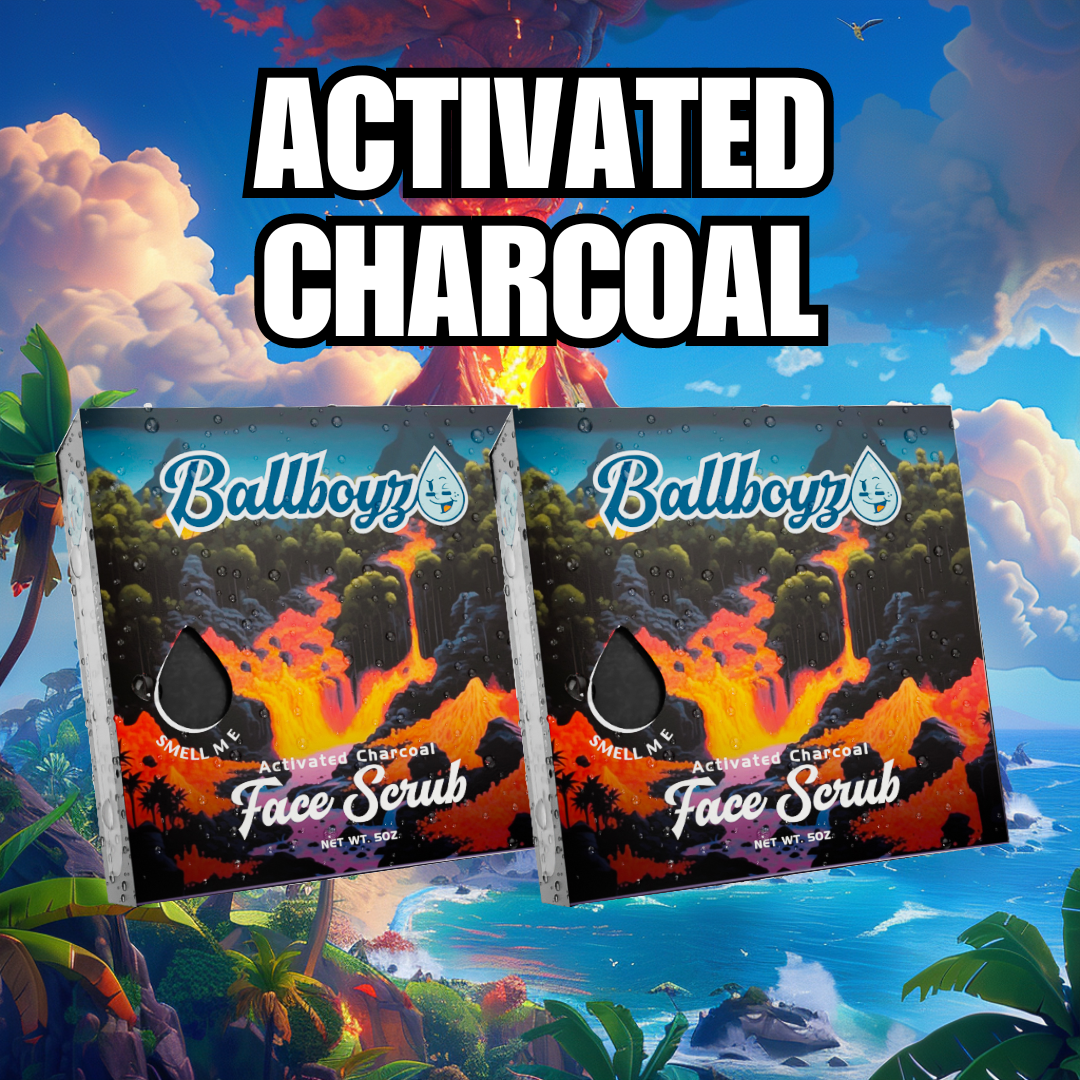 Activated Charcoal Face Scrub – BALLBOYZ